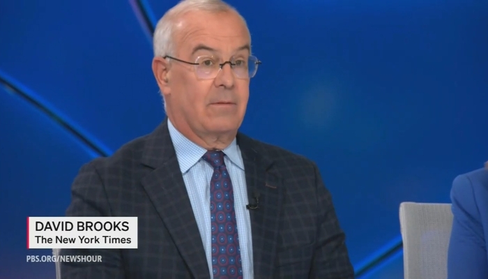 NYT Hack David Brooks Burps Up Call for ‘Uprising’ Against Trump